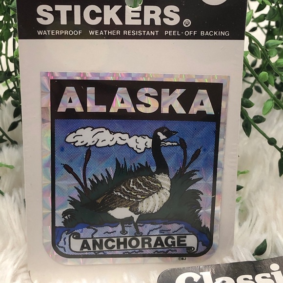 Vintage | Office | Vintage Alaska Stickers | Poshmark